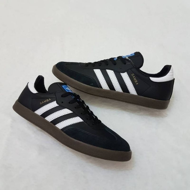 Jual Adidas Samba Hitam Putih Sol Gum Grade Original | Shopee Indonesia