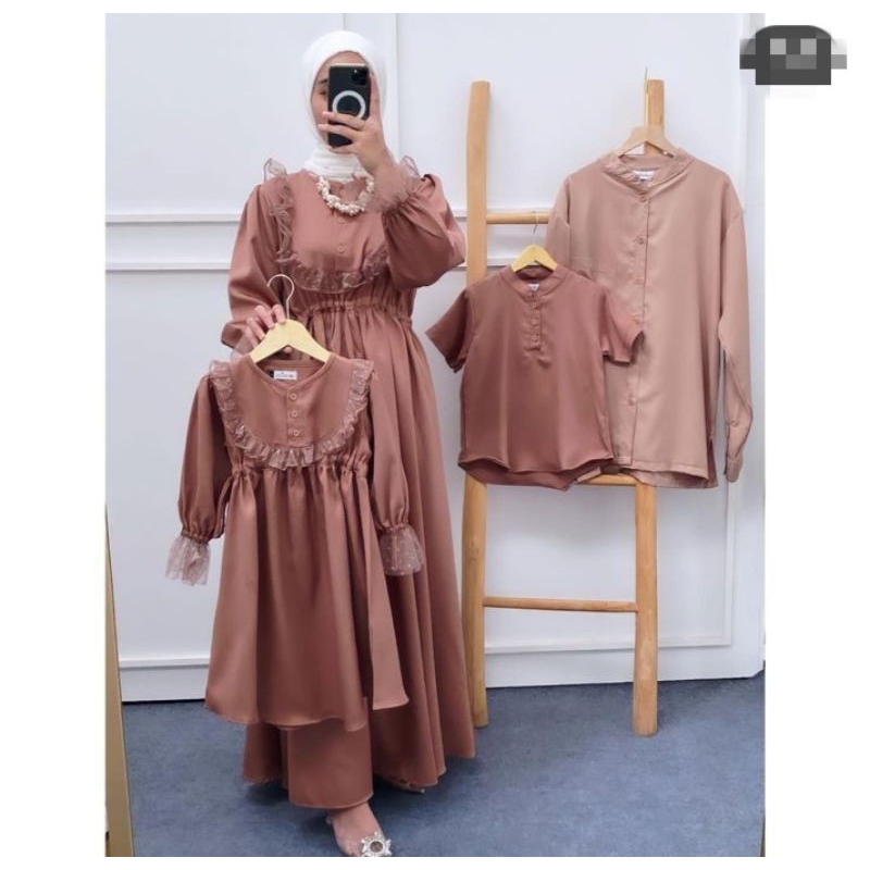 Jual Mazaya Gamis Set Keluarga | Set Gamis Family - Busana Muslim ...