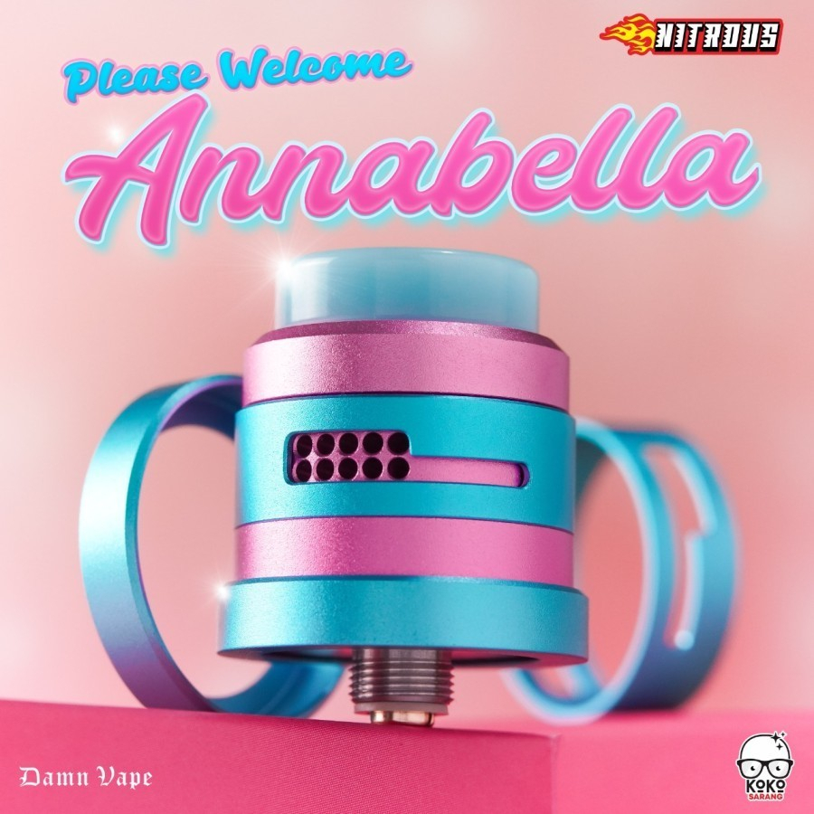 Jual RDA NITROUS Dual Cap Only 22MM 100% Authentic by Koko Sarang ...