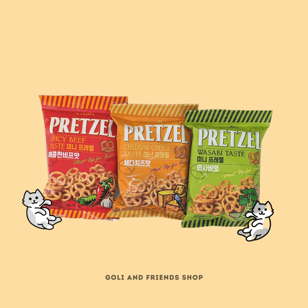 Jual SAMJIN Pretzel Snack Korea 85gr | Shopee Indonesia