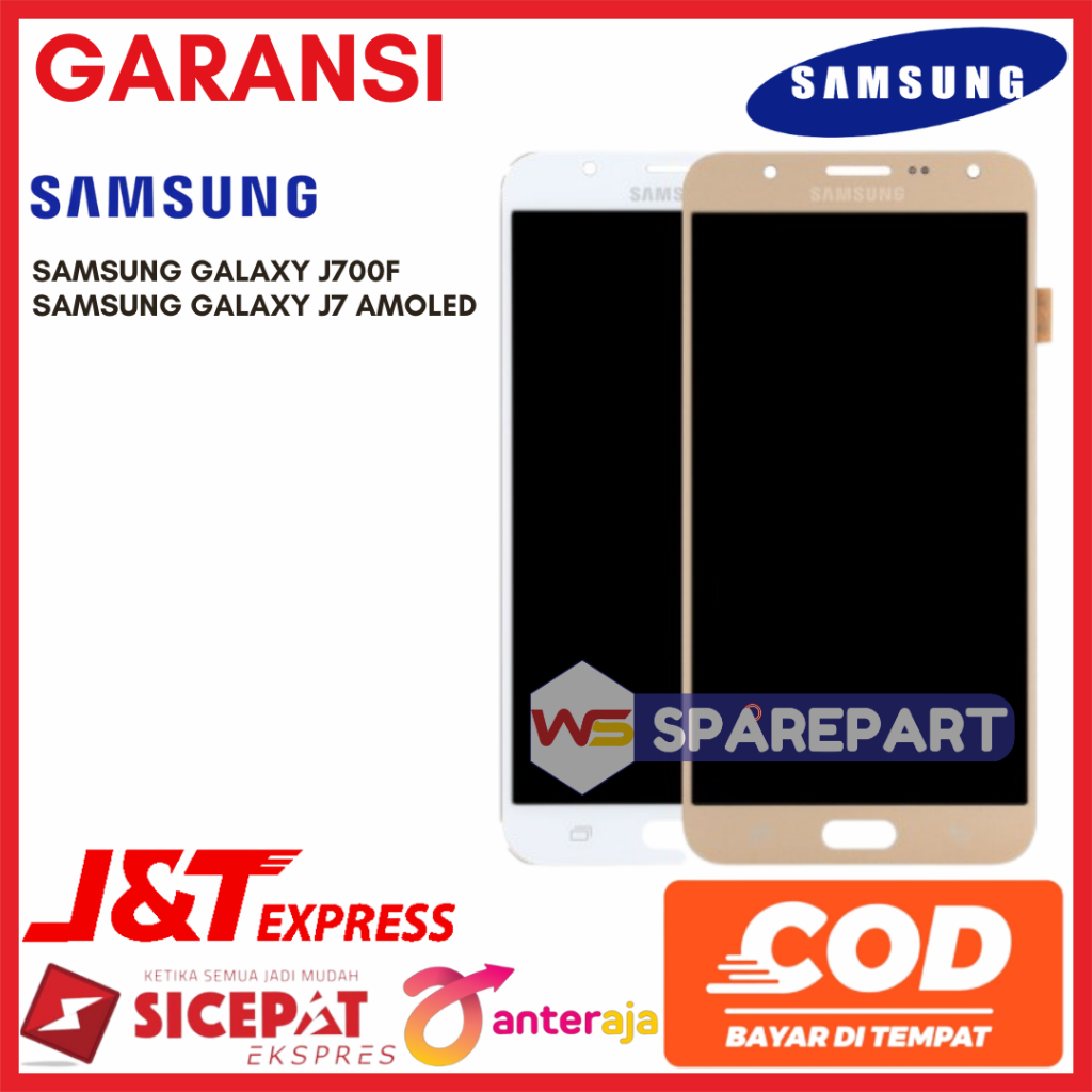 Jual LCD SAMSUNG J700 / J700G / J700F / J7 2015 CONTRAS - ORIGINAL ...