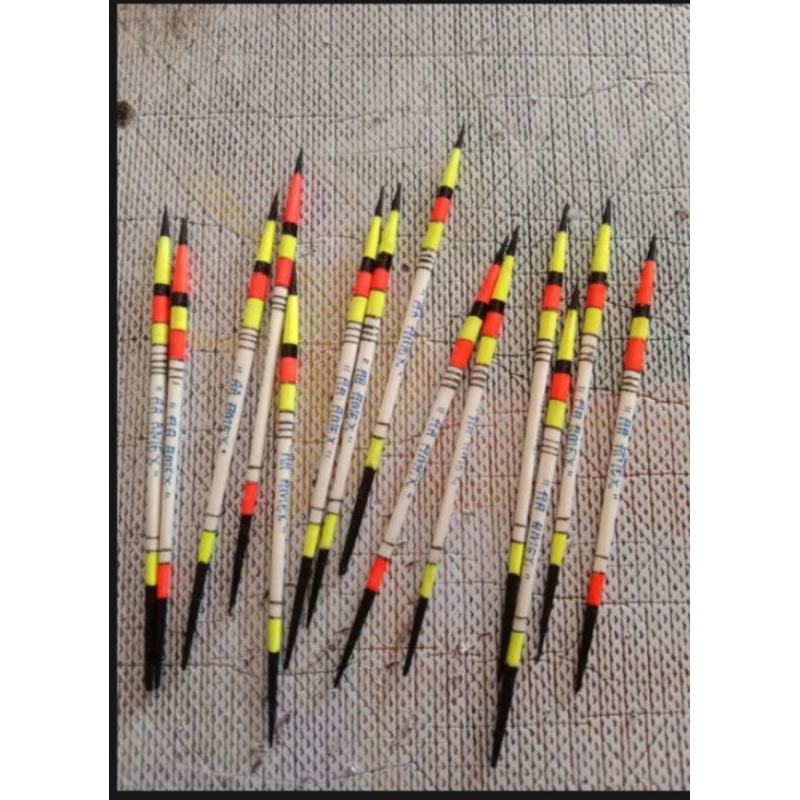 Jual 10pcs pelampung mancing ikan mas gratis nama sendiri | Shopee ...