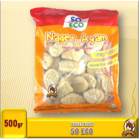 Jual So Eco Chicken Naget Nugget 500g By So Good Makanan Beku ...