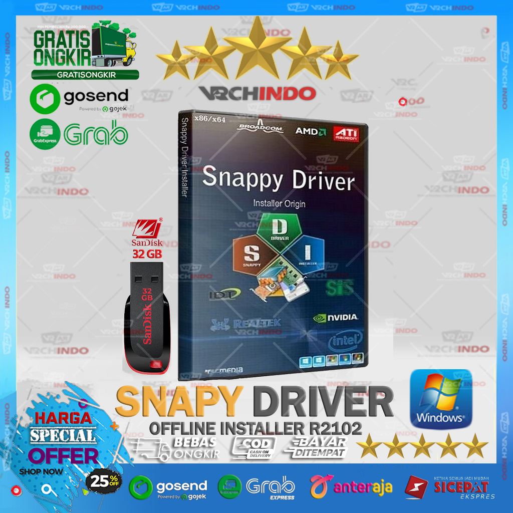 Jual Installer Offline Snappy Driver Pack | Lebih Unggul Dari ...