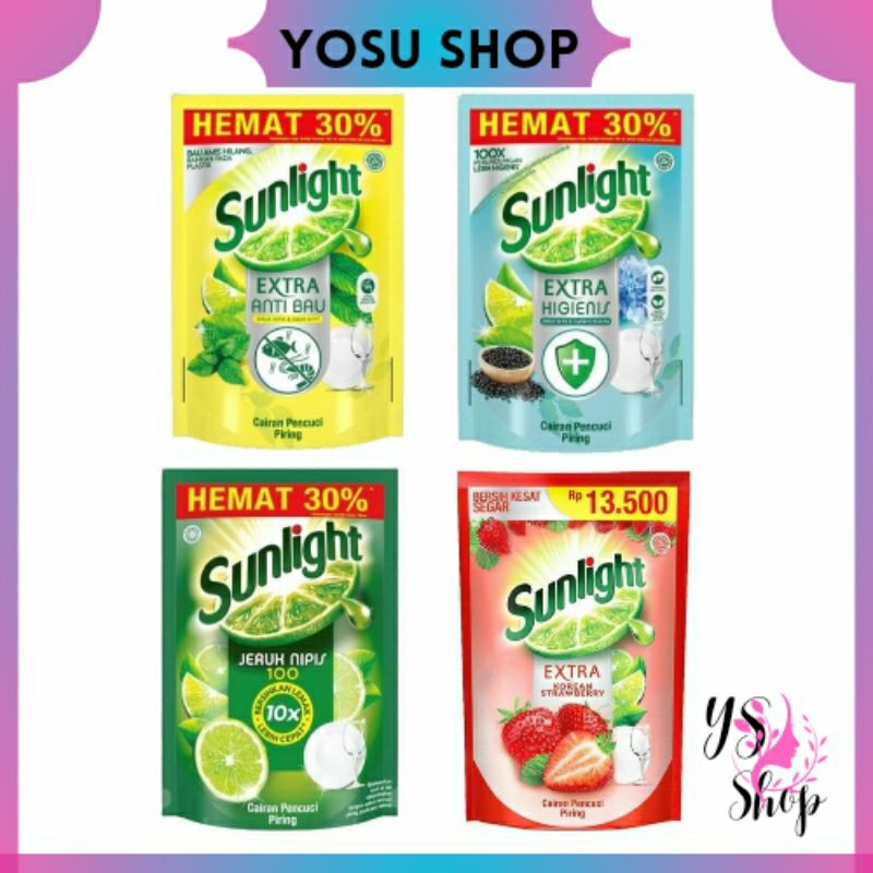 Jual Sunlight Sabun Cuci Piring All Varian 560/650/910ml | Shopee Indonesia