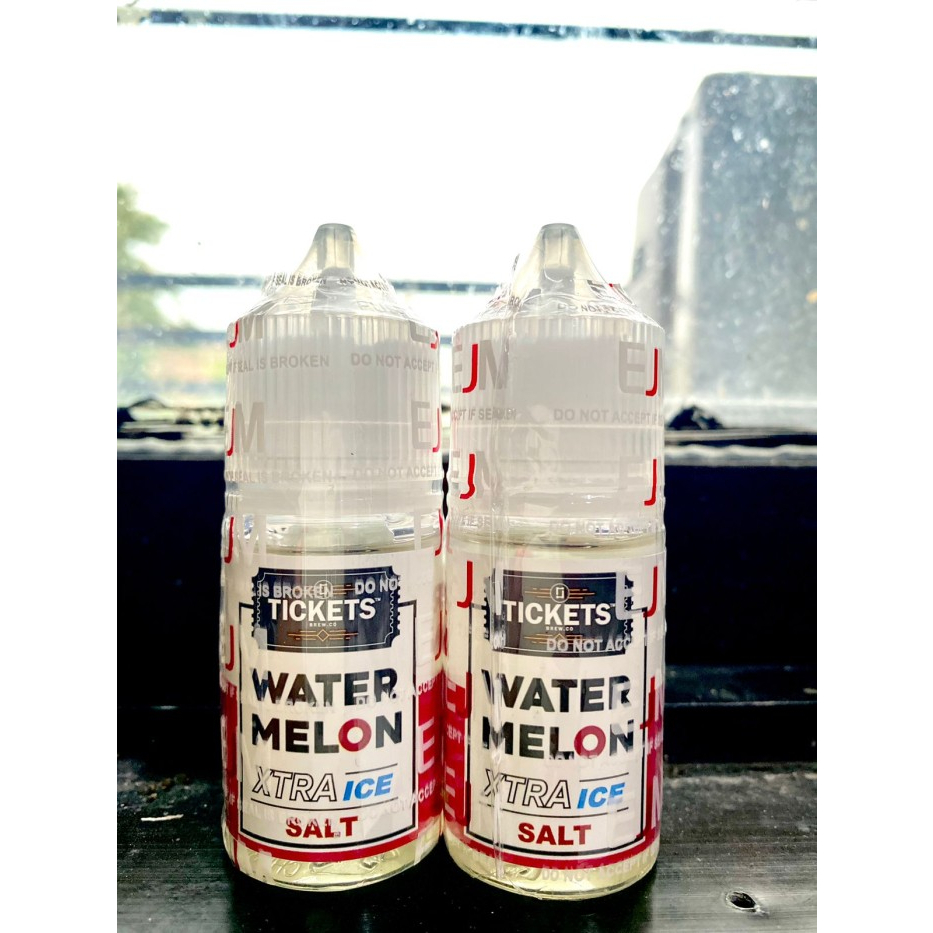 Jual Saltnic Tickets Watermelon Extra ice 30ml - Liquid Malay EJM ...