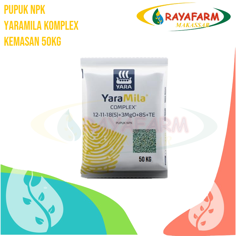 Jual Pupuk NPK YaraMila Complex - Kemasan 50kg | Shopee Indonesia