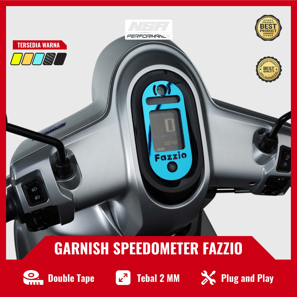 Jual NSA Garnish Fazzio Aksesoris Speedometer Motor Fazzio 125 Meter ...