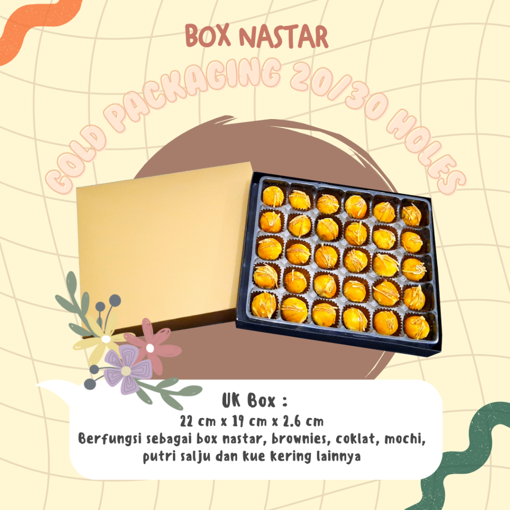 Jual (10 SET) BOX PACKAGING MAKANAN DUS PACKAGING KARTON BOX KUE KRAFT ...