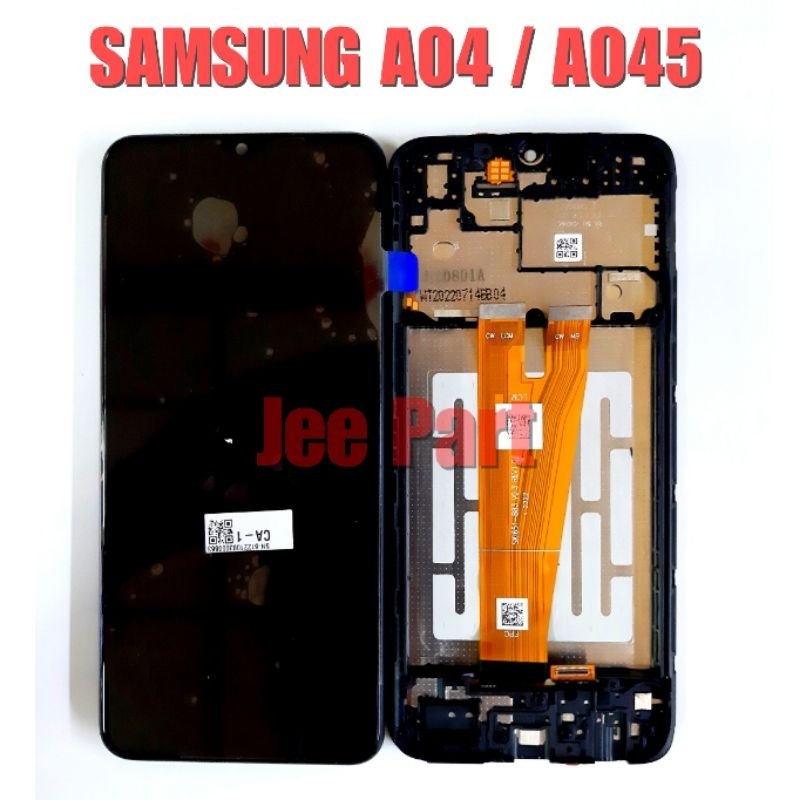 Jual LCD TOUCHSCREEN FRAME SAMSUNG A04 A045 ORIGINAL | Shopee Indonesia