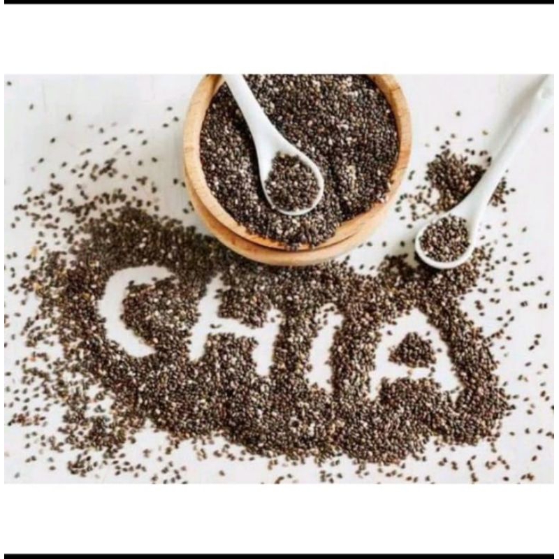 Jual CHIASEED organic black chia seed premium original | Shopee Indonesia