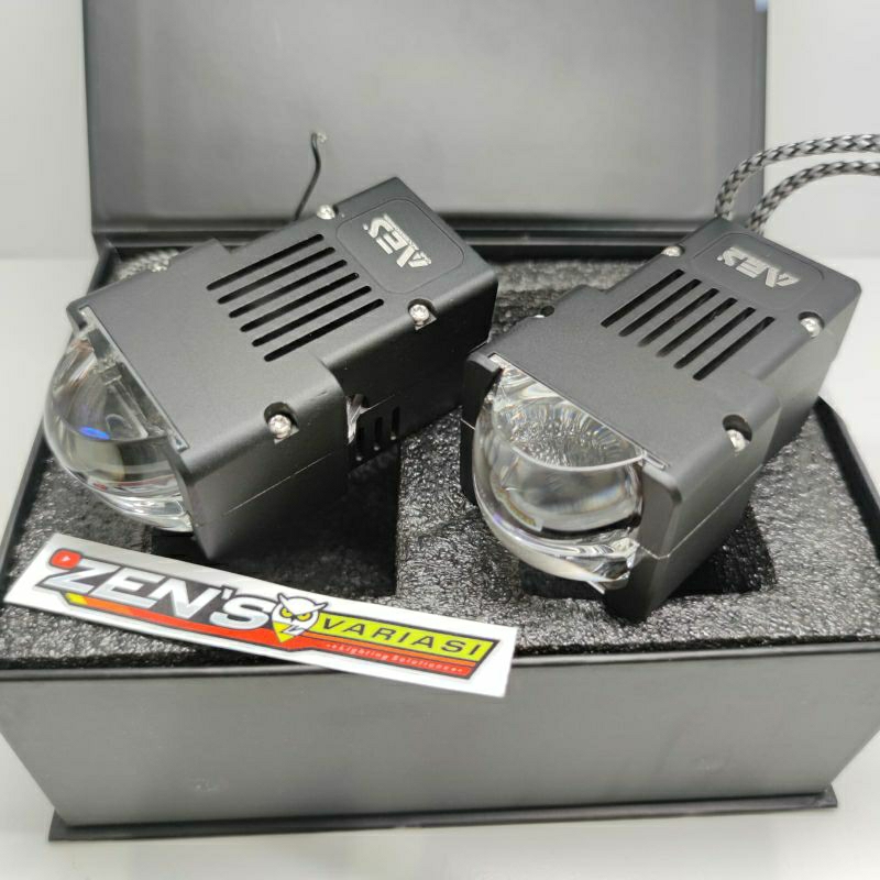 Jual BILED AES Mini X1-M Laser 1,8 Matrix Bi led With Flat Output ...