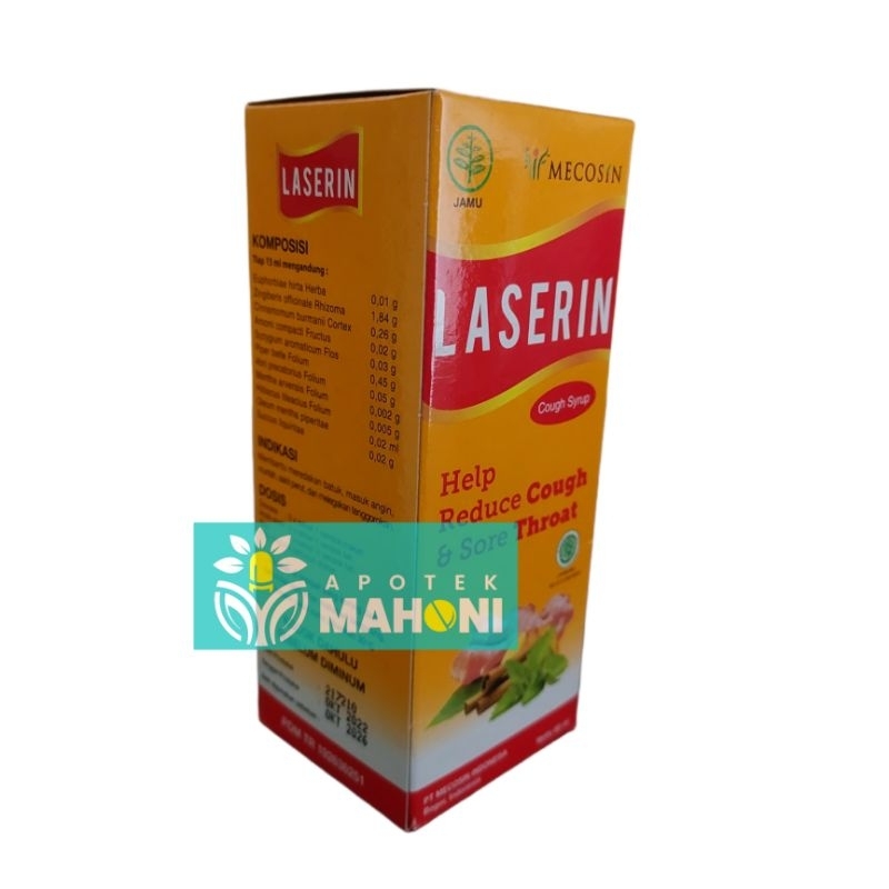 Jual LASERIN COUGH SYRUP 60 ml - obat batuk herbal | Shopee Indonesia