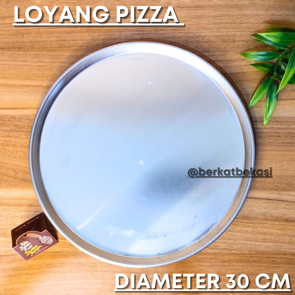 Jual LOYANG PIZZA 30 CM BULAT/ LOYANG PIZZA ALUMINIUM / PCS | Shopee ...