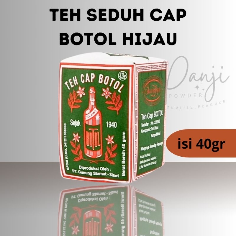 Jual TEH CAP BOTOL SEDUH ISI 40GRAM TEH HIJAU CAP BOTOL TEH TUBRUK CAP BOTOL TEH AWUR CAP BOTOL ...