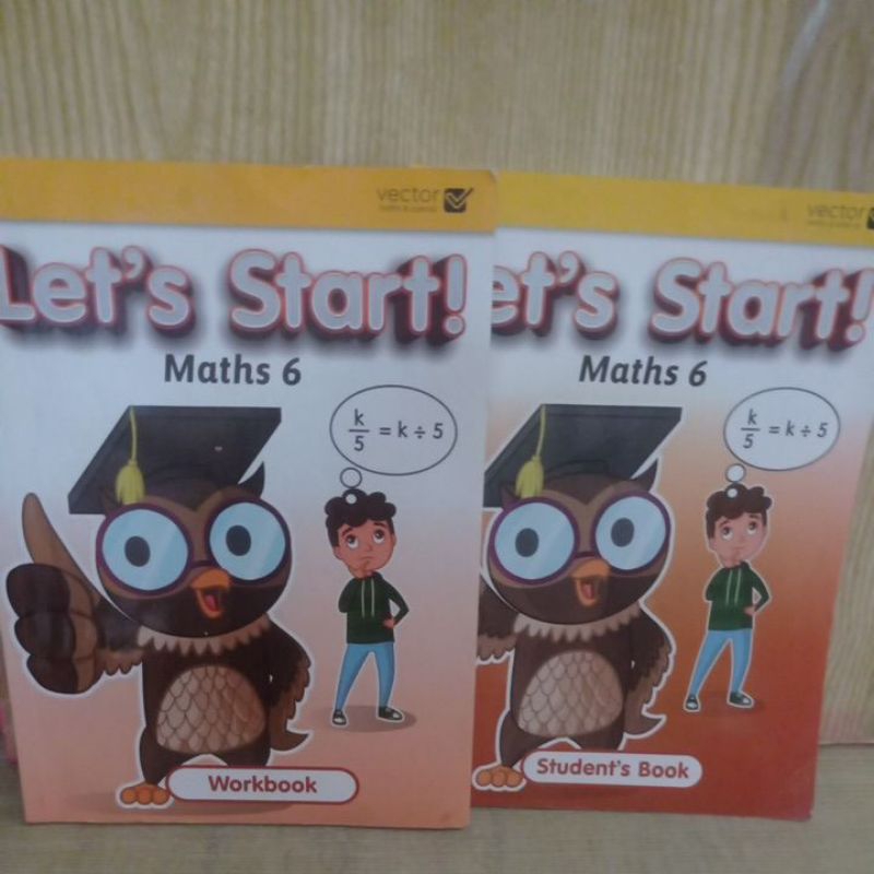 Jual Paket Let's Start! Maths 6 (students book dan workbook) | Shopee ...