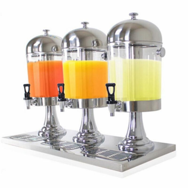 Jual Hotel juicer dispenser 8L stainless steel / dispenser juice tower ...