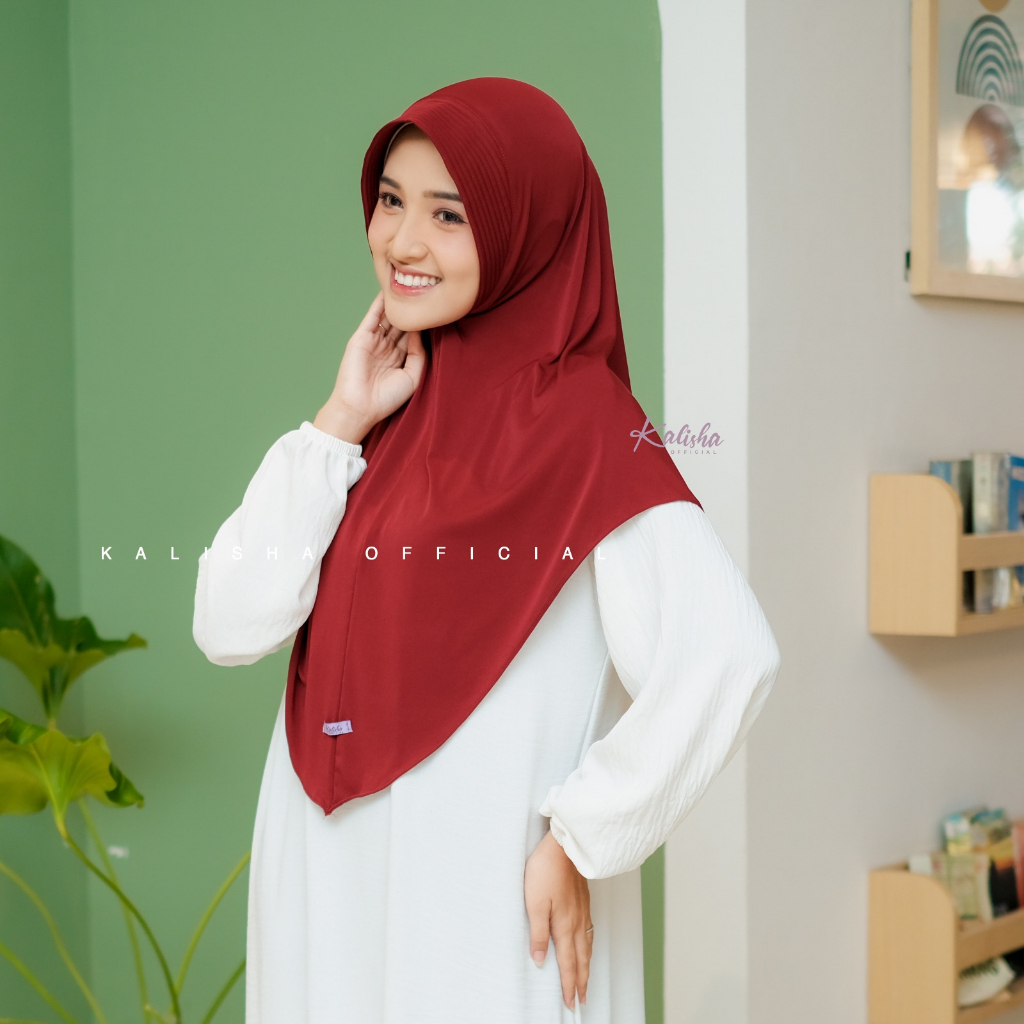 Jual Hijab Bergo Hamidah Size L Latifa Jilbab Jersey Premium Kerudung Instan Hijab Penguin Daily ...