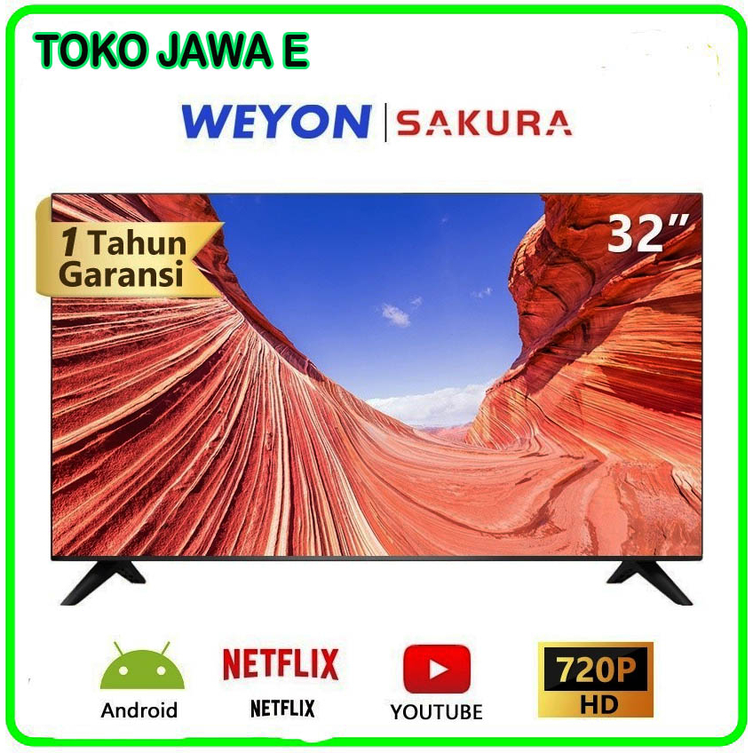 Jual BIG SALE - ANDROID TV WEYON LED TV WEYON 30 INCH/ANDROID WEYON 32 ...