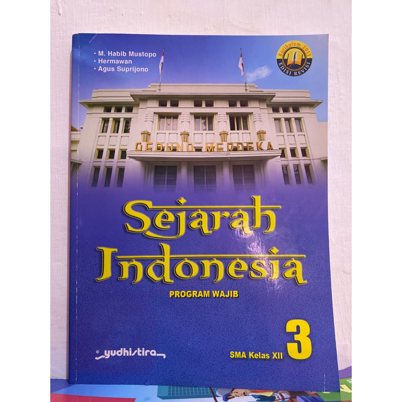 Jual SEJARAH INDONESIA PROGRAM WAJIB SMA KELAS 2, 3 | Shopee Indonesia