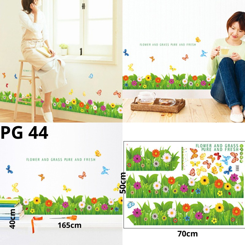 Jual WALL STICKER STIKER DINDING WALLSTICKER DEKORASI KAMAR BORDER LIS ...