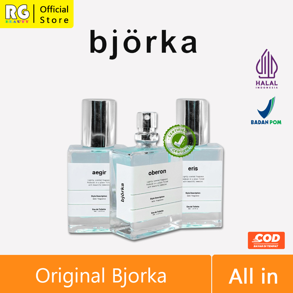 Jual ️ RG ️ Parfum Bjorka parfum Pria Wanita Original 35 ML | Shopee ...