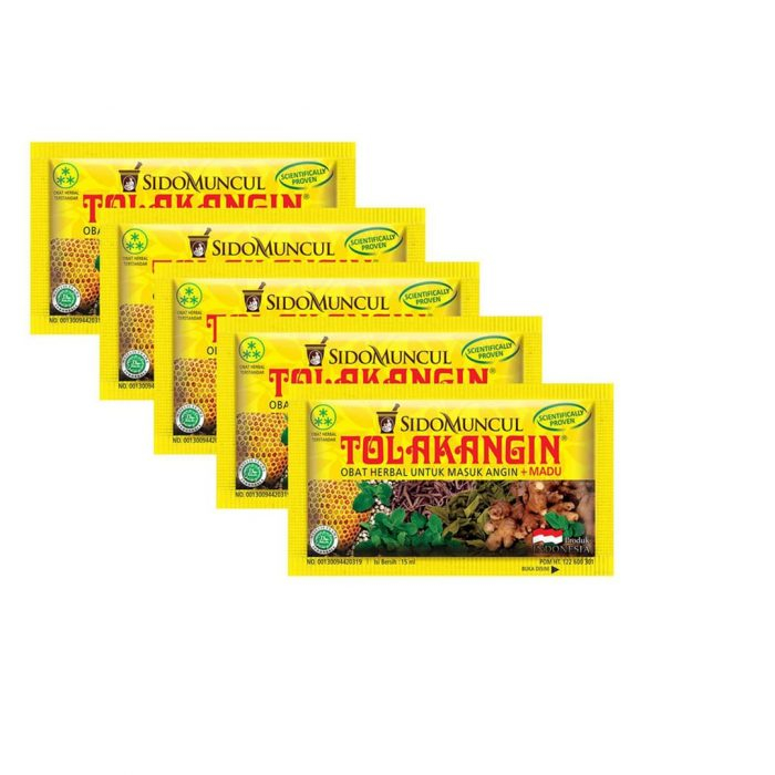 Jual Tolak Angin Cair Madu Dewasa Kuning 1 Sachet Obat Herbal Masuk