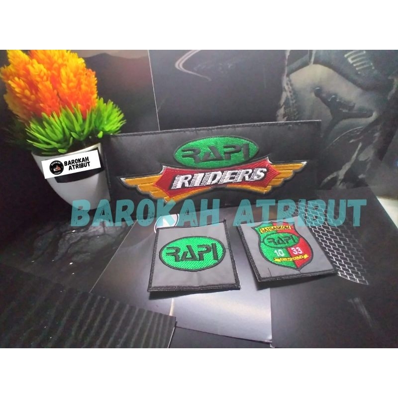 Jual LOGO BORDIR PEREKAT RAPI SATU SET | Shopee Indonesia