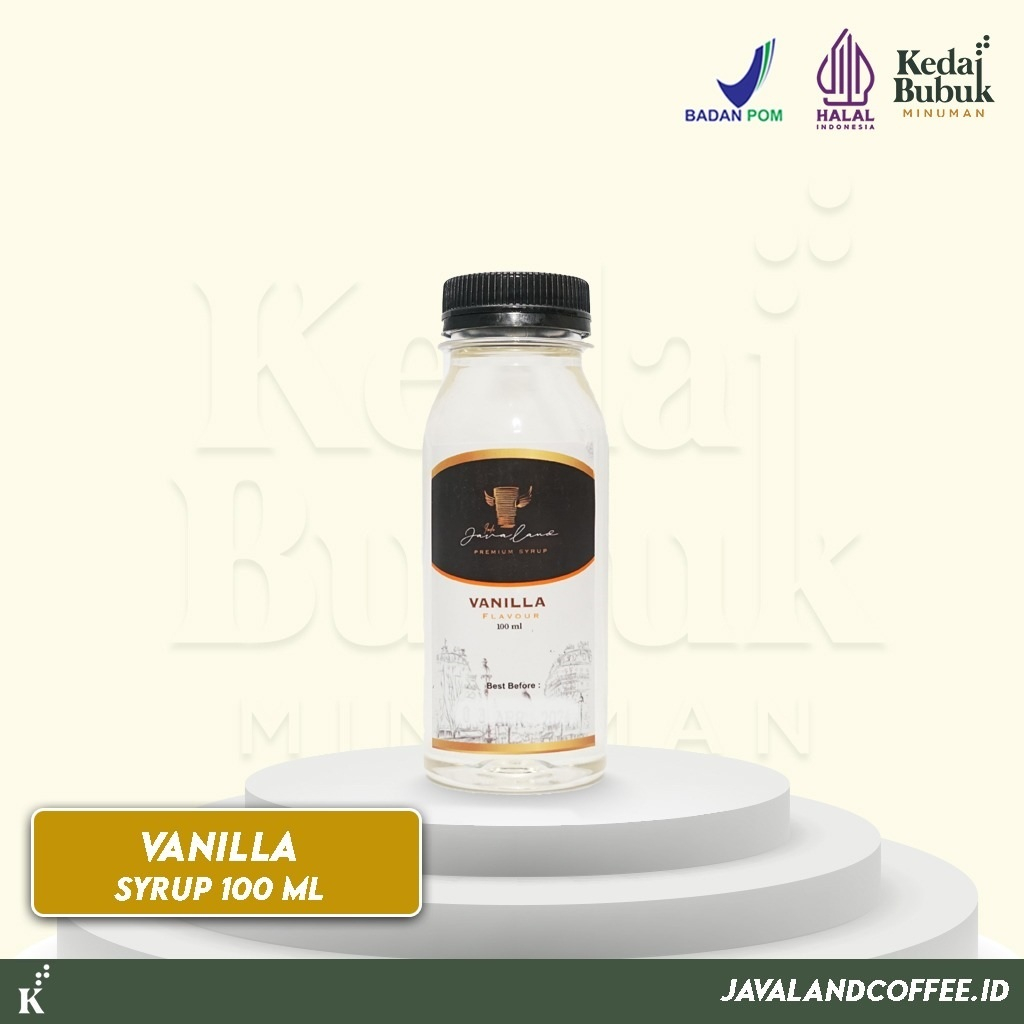 Jual Vanilla Syrup Javaland 100ml | Shopee Indonesia
