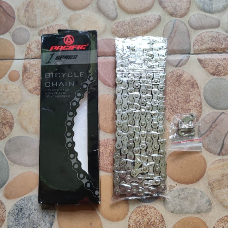 Jual Rante fixie bmx rantai pacifik single speed fixie pacific chrome | Shopee Indonesia