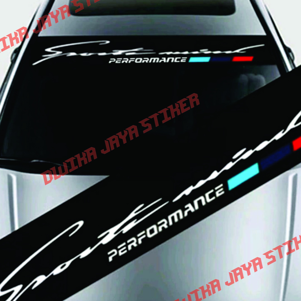 Jual STIKER KACA DEPAN MOBIL PEFORMANCE | Shopee Indonesia