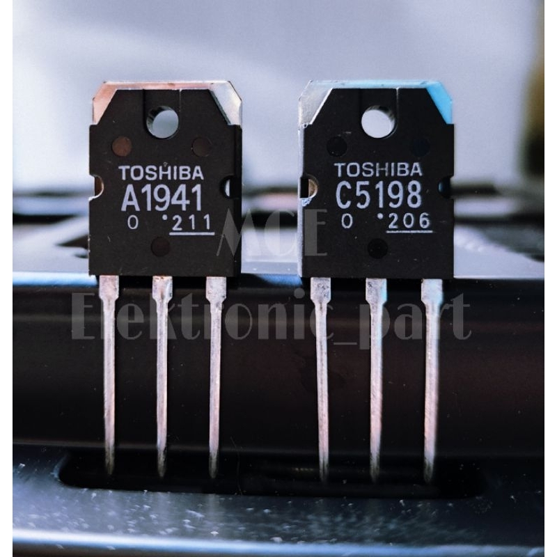 Jual Transistor A1941 - C5198 A (ORI) JAPAN A1941-C5198 ORIGINAL ...