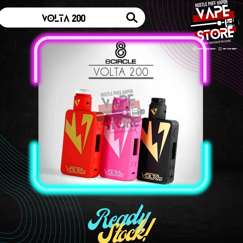 Jual Volta 200 Mod Starter Kit by 8Circle Vape Authentic - Mod Volta ...