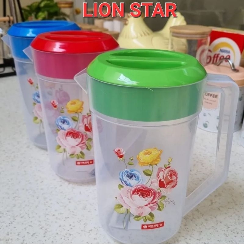 Jual Teko plastik lion star 2,1 liter/teko air minum lion star 2,1 liter/eskan lion star 2,1 ...