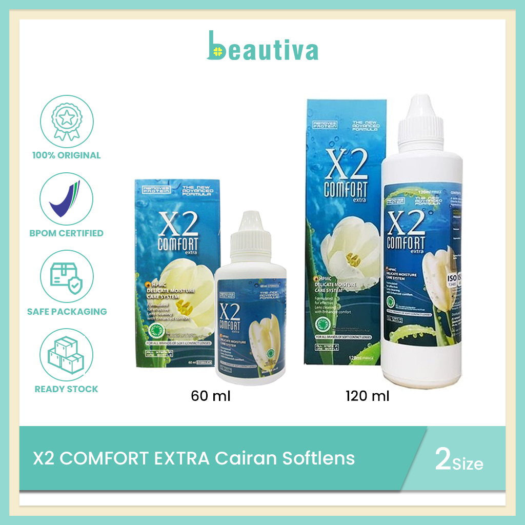 Jual X2 COMFORT Cairan Softlens / Air Softlens | Shopee Indonesia