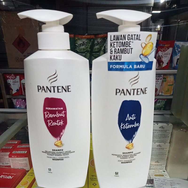 Jual Pantene shampoo (pump) 400ml-- sampo pentin 400ml | Shopee Indonesia
