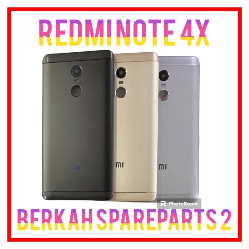 Jual BACKDOOR BACKCOVER KESING CASING XIAOMI REDMI NOTE 4X / NOTE 4 ...