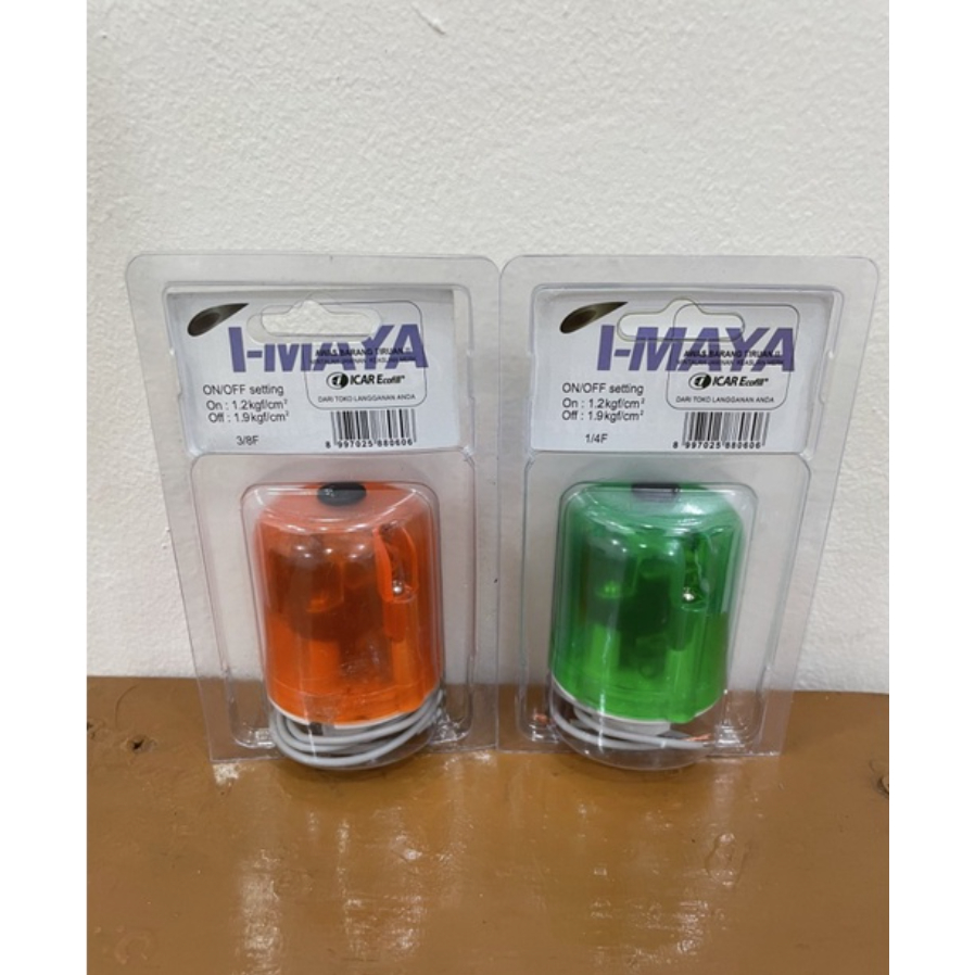 Jual Otomatis Pompa Air ICAR Ecofill IMAYA Drat 1/4 dan 3/8 INCH ...