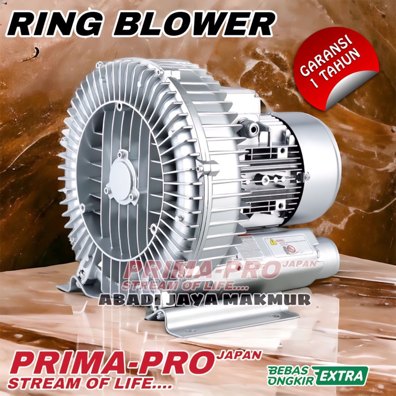 Jual Ringblower 3Hp 380V Ring Blower 3Hp Ring Blower 2,2Kw Blower Kolam ...