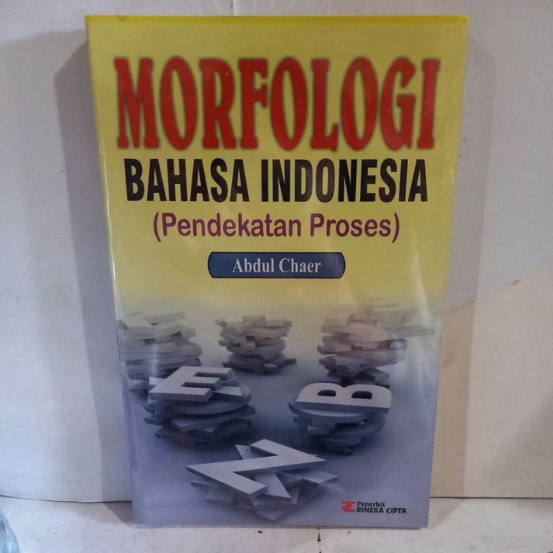 Jual morfologi bahasa indonesia pendekatan proses abdul chaer | Shopee ...