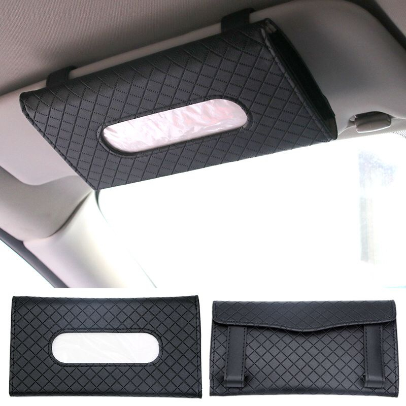 Jual Ready stock Tissue holder / tempat tissue mobil model jepit warna ...