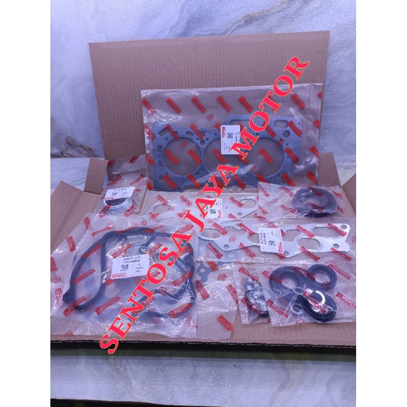 Jual PAKING PACKING FULL SET GASKET FULL SET XENIA 1.0 1000CC VVTI ...