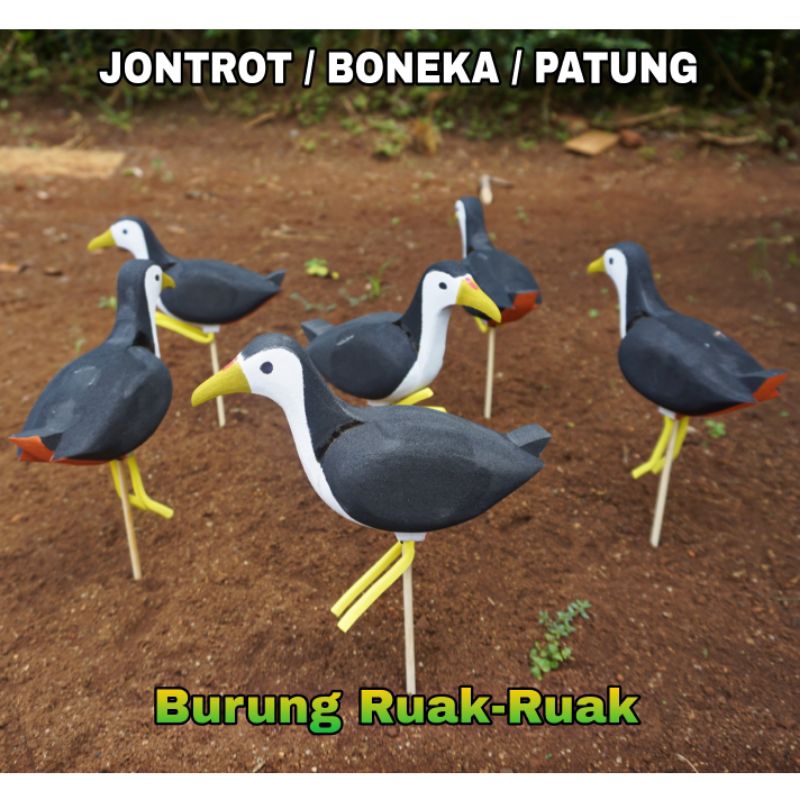 Jual Jontrot boneka patung pikat jerat jebakan jaring ruak ruak ...