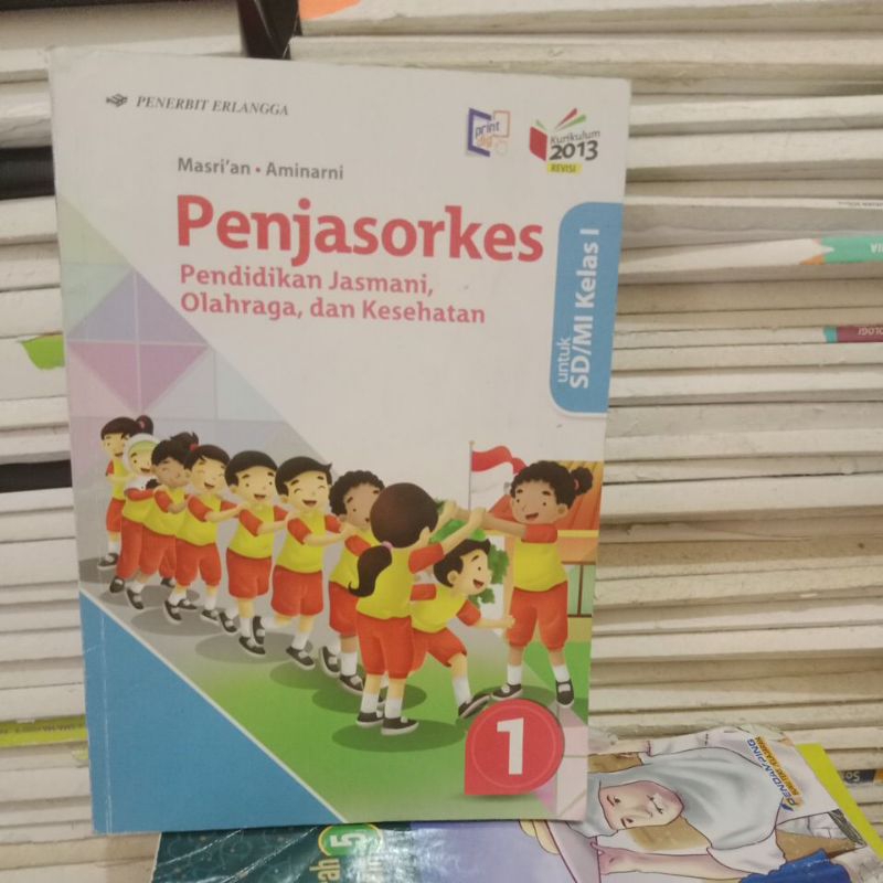 Jual Penjas kelas 1 SD Erlangga | Shopee Indonesia