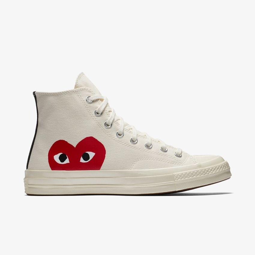 Jual Converse Chuck Taylor 70's High x CDG White Original Resmi (100% ...