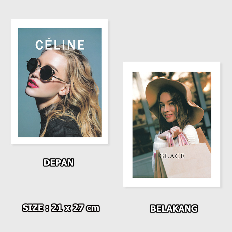 Jual Properti Foto Majalah Kertas (Satu Halaman) Prop Foto Layout ...