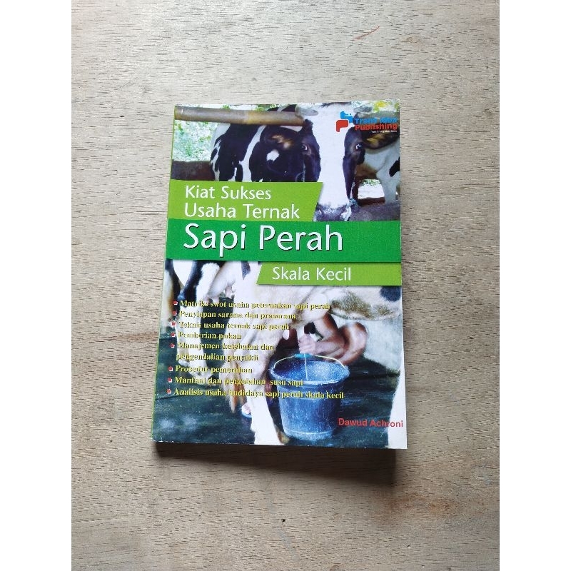Jual Ori Buku Peternakan, Kiat Sukses Usaha Ternak SAPI PERAH Skala ...