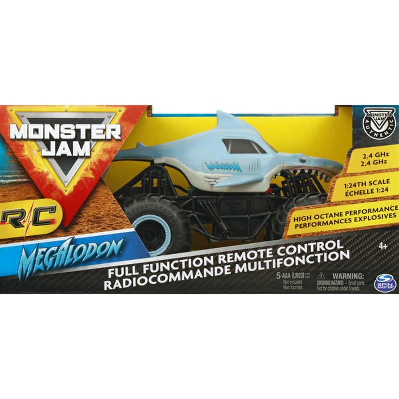 Jual Monster Jam Megalodon Full Function Remote Control RC | Shopee ...
