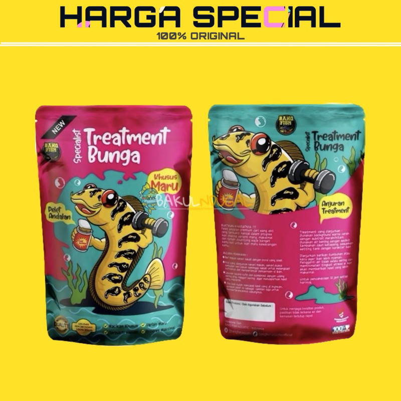 Jual PELET ANDALAN BANG FISH x FAJAR ARIEF 60gram UNTUK PROGRES BUNGA ...