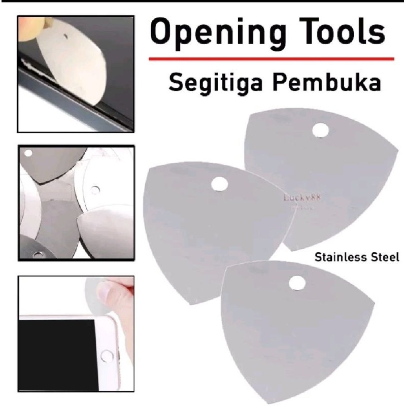 Jual triangle opening tools segitiga pembuka hp laptop dll | Shopee ...
